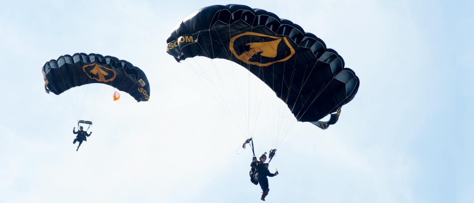 US Special Operations Command Parachute Team – Thunder Over New Hampshire